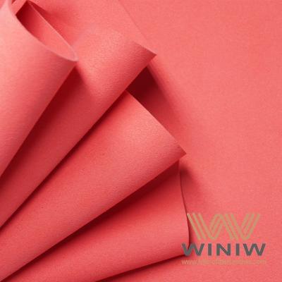 China Microsuede PU Nubuck Leather Ultrasuede Material For Orthotic Shoes for sale