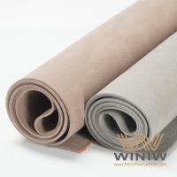 China 0.8mm Soft Ultra Suede Vegan Suede Imtation Leather For Shoes for sale