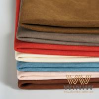 China 1.2mm Car Seat Cover Leather Material Alcantara Upholstery Fabric for sale