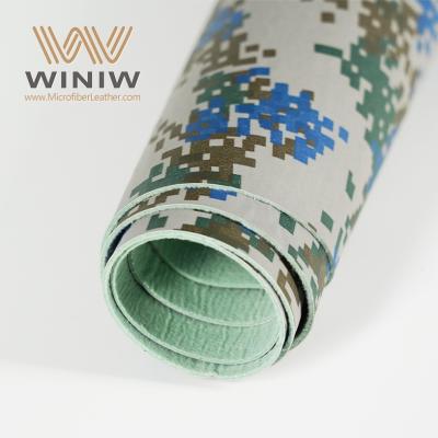 China Shoes Microfiber Synthetic Leather PU Material For Uppers for sale