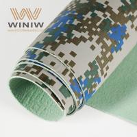 China PU Microfiber Upper Leather Fabric Material For Sport Shoes for sale