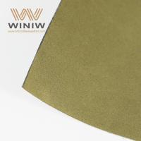 China Micro Fiber Faux PU Leather Fabric Material For Shoes Upper for sale
