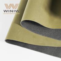China Vegan Microfiber PU Leather Shoe Upper Making Material for sale