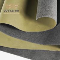 China Vegan Microfiber PU Leather Shoe Upper Making Material for sale