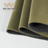 China New Artificial Leather Micro Fiber Leather For Shoes Upper for sale