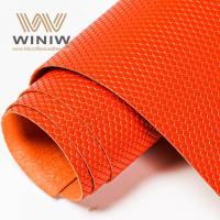 China Micro Faux PU Leather Fashion Fabric Garments Material for sale