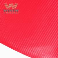 China Carbon Fiber PU Leather Gloves Making Material For Ice Hockey for sale