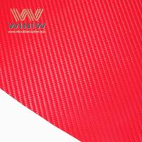 China Carbon Fiber PU Leather Gloves Making Material For Ice Hockey for sale