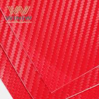 China Carbon Fiber PU Leather Fabric Ice Hockey Gloves Material For Women for sale
