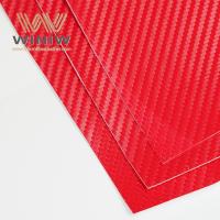 China Carbon Fiber PU Leather Fabric Ice Hockey Gloves Material For Women for sale