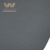 China Micro Perforated Leather Car Seats Fabric Material Interiors Leather for sale