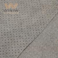 China Perforated Microfiber PU Material Car Interior Cover Leather for sale