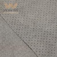 China Perforated Microfiber PU Material Car Interior Cover Leather for sale