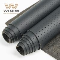 China 1.2mm Micro Faux Vegan Leather Car Door Leather Interiors Fabric for sale