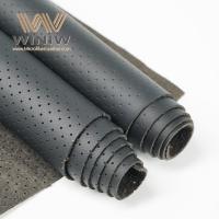 China Black Synthetic Leather Car Upholstery Leather For Seats Cover for sale