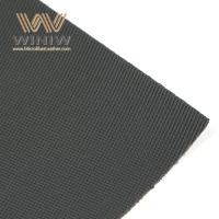 China 2mm Micro Fiber Faux PU Leather Fabric Material For Safety Shoes Upper for sale