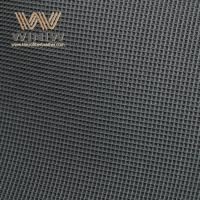 China 1.8mm Black Vegan PU Micro Leather Safety Shoe Upper Material for sale