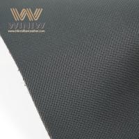 China Black Microfiber Artificial PU Leather Safety Shoes Upper Leather for sale