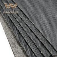 China Black Cold Resistant Microfiber Upper Making Fabric For Working Shoes for sale