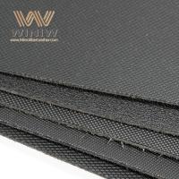 China Black Scratch Resistant Microfiber Leather Safty Shoes Upper Material for sale