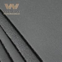 China Black Scratch Resistant Microfiber Leather Safty Shoes Upper Material for sale