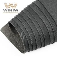 China 2mm Fake Leather Fabric Material Micofiber PU Leather For safety Shoes for sale