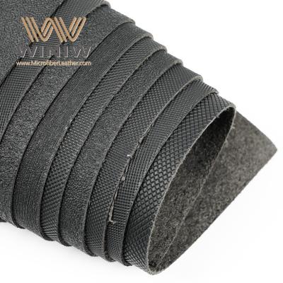 China Recycled micro Leather Artificial Leather Fabric Material For safety Shoes for sale