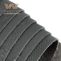 China Recycled micro Leather Artificial Leather Fabric Material For safety Shoes for sale