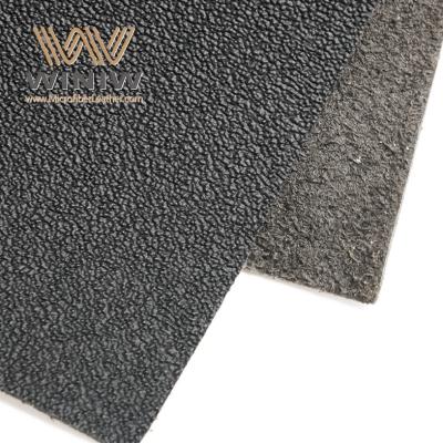 China 2mm Micro Vegan PU Material Leather For Safety Shoes Upper for sale
