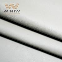 China White Micro Fiber Auto Upholstery Leather Seat Covers Material for sale