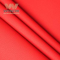 China Soft Micro Fiber Faux Leather Vehicle Upholstery Fabric For Car Seats for sale