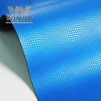 China Wear Resistant Micro Fiber Shoes Leather PU Material For Uppers for sale