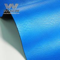 China Wear Resistant Micro Fiber Shoes Leather PU Material For Uppers for sale