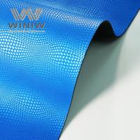 China 1.4mm Thick Micro Upper Vegan PU Leather Shoe Making Material for sale