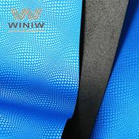 China 1.4mm Scratch Resistant Faux Leather Micro Fiber Shoes Upper Leather for sale