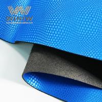 China 1.4mm Scratch Resistant Faux Leather Micro Fiber Shoes Upper Leather for sale