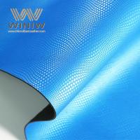 China Hydrolysis Resistant Micro Fiber Faux Leather Footwear Upper Material for sale