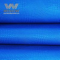 China 0.8mm Micro Fiber Faux PU Leather Fabric Material For Shoes Upper for sale
