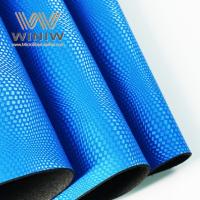 China Folding Resistant Micro Artificial Leather Vegan Leather For Shoes Upper for sale