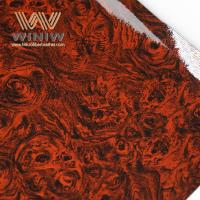 China 1.2mm Micro PU Material Automotive Synthetic Leather Upholstery Fabric Material for sale