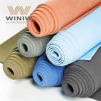 China Best Microfiber PU Material Faux Leather Suedette Sofa Fabric for sale