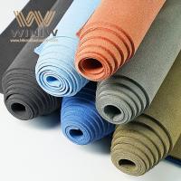 China Best Microfiber PU Material Faux Leather Suedette Sofa Fabric for sale