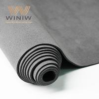 China Grey Microfiber Suede Ultrasuede Artificial Leather Sofa Fabric Material for sale