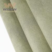 China Microfiber Suede PU Leather Ultrasuede Vegan Leather Upholstery Material For Sofas for sale