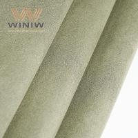 China Microfiber Suede PU Leather Ultrasuede Vegan Leather Upholstery Material For Sofas for sale