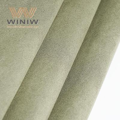 China Microfiber Suede PU Leather Ultrasuede Vegan Leather Upholstery Material For Sofas for sale
