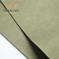 China Green Microsuede Leather Suede Alcantara Fabric Sofa Covers Materials for sale