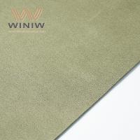 China Green Microsuede Leather Suede Alcantara Fabric Sofa Covers Materials for sale
