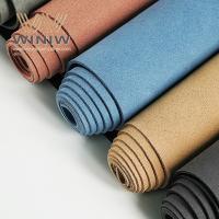 China Pet Friendly Microsuede PU Leather Alcantara Sofa Upholstery Fabric for sale