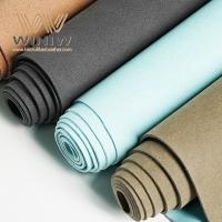 China Pet Friendly Microsuede PU Leather Alcantara Sofa Upholstery Fabric for sale